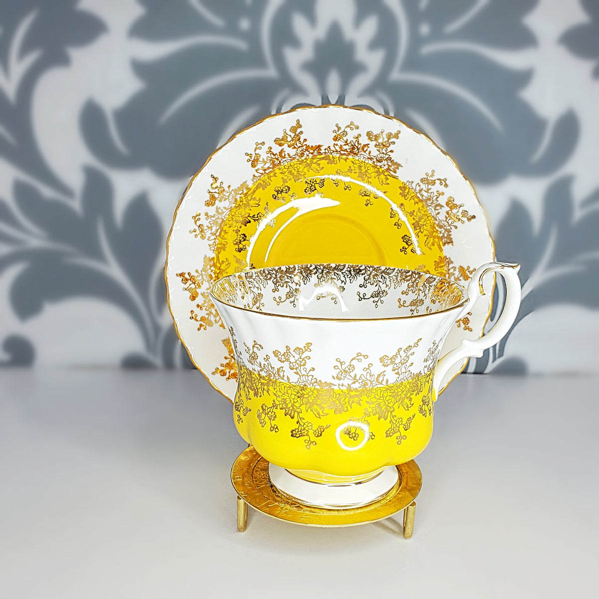 YELLOW REGAL SERIES - Royal Albert Bone China – Neeky Teas